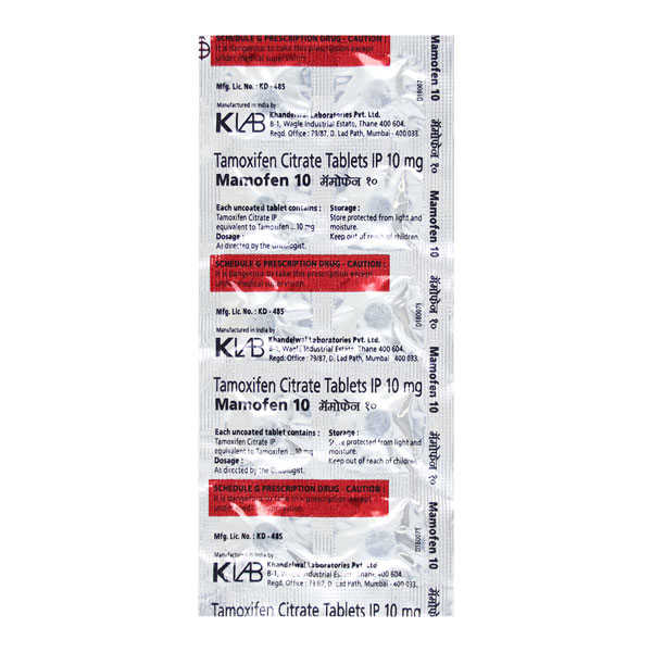 Mamofen 10mg Tablet - WingsMed - Online Pharmacy - Buy Cancer and ...