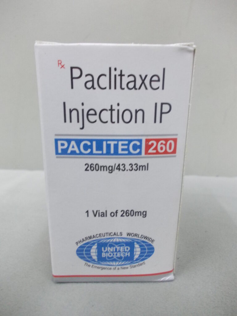 Paclitec 260mg Injection - WingsMed - Online Pharmacy - Exclusively for ...